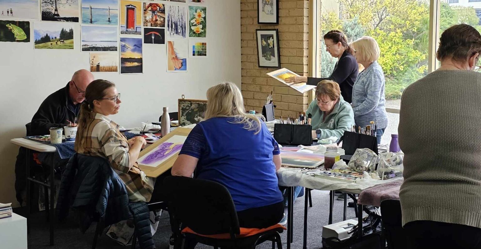 Watercolour Classes and Workshops - Renata Wright Art Perth WA